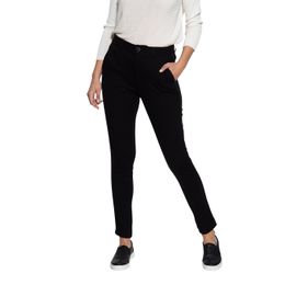 Amor, Trust & Truth Amor, Truth & Trust Damen ATT JEANS Stretchhose mit seitlichem Streifen Ruby schwarz
