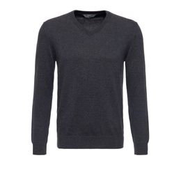 Way of Glory Herren Way of Glory Herren Pullover mit V-Ausschnitt anthrazit