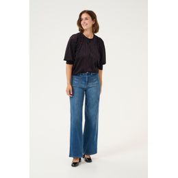 Kaffe Langarm-Bluse Loose fit Dawn Purple CC. purple