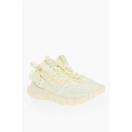 Neil Barrett LI-NING ESSENCE 2,3 Niedrige Sneaker aus einfarbigem Mesh in Wei&szlig;