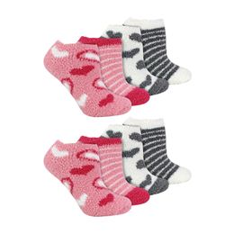 8er Pack Damen Tiermuster Niedrigschnitt Gem&uuml;tliche Socken