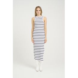 Gestuz Kleid Slim fit white black