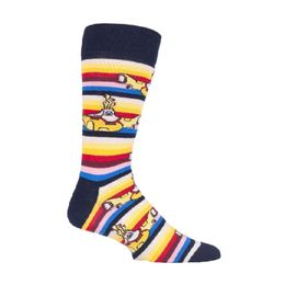Happy Socks 1 Pack Herren Offiziell Lizensierte Die Beatles Neuheit Socken