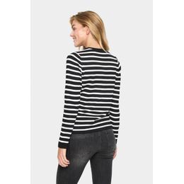 Saint Tropez Strickjacke Gerade Passform black