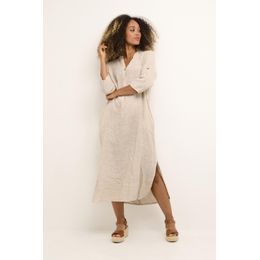 Cream Kleid Straight fit natural