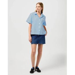 Wrangler - CAMP SHIRT BLEACHED DENIM