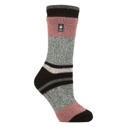 Heat Holders Damen Weiche Warme Winter Streifenmuster Thermosocken