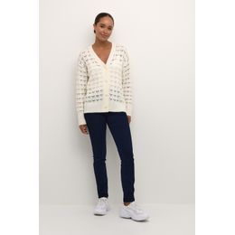 Kaffe Strickjacke Regular fit white