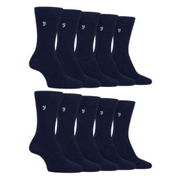 Farah Herren 10er-Pack Bunte Bambussocken