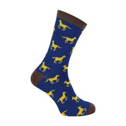1 Pack Herren Socken mit Tiermuster aus Bambus