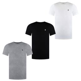 Timberland 3er-Pack Basic Herren-T-Shirts in verschiedenen Farben