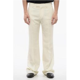 Off-White Flare-Fit-Hose in Beige