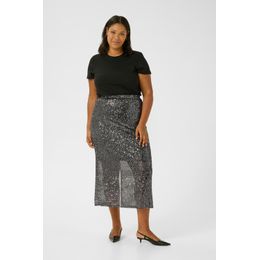 Kaffe Rock Regular fit Silver Sequin silver