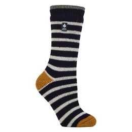 Heat Holders Damen Amara Thermosocken mit zwei Farben und Streifenmuster