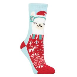 Damen Flauschige Weihnachtsstr&uuml;mpfe von Heat Holders Lite