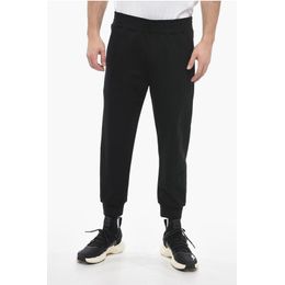 Neil Barrett Skinny Fit JUMBLED BOLTS Jogginghose mit Stickereien in Schwarz