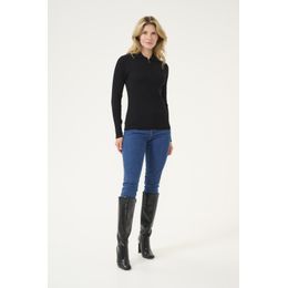 Kaffe Strickpullover Tight fit black