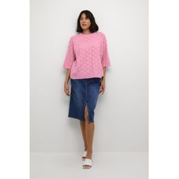 Kaffe Strickpullover Loose fit rose