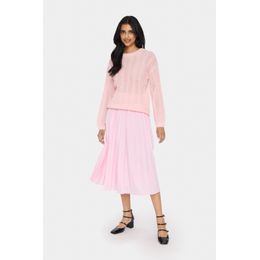 Saint Tropez Strickpullover Gerade Passform rose