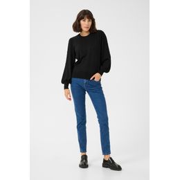 Kaffe Strickpullover Regular fit black