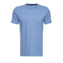 Way of Glory Herren Way of Glory Herren Premium Basic T-Shirt mit klassischem Rundhals hellblau