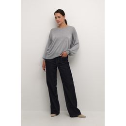 Kaffe Strickpullover Loose fit grey