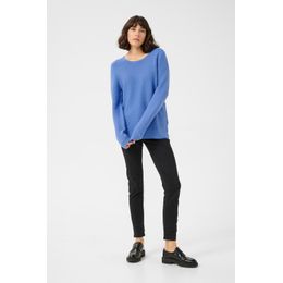 Kaffe Strickpullover Regular fit dark blue