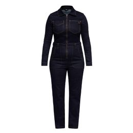 Queen Kerosin Damen Workwear Overall Denim
