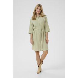 Cream Kleid Straight fit Tea green