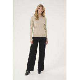 Kaffe Strickpullover Regular fit cream
