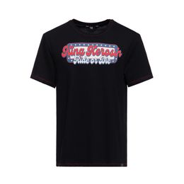 King Kerosin Herren Print T-Shirt Ride or Die schwarz
