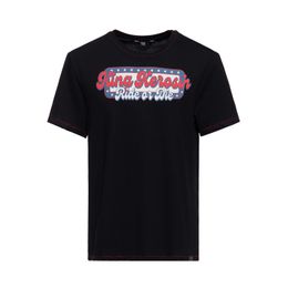 King Kerosin Herren Print T-Shirt Ride or Die schwarz