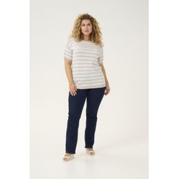 Kaffe Strickpullover Loose fit cream