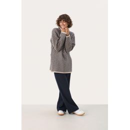 PART TWO Strickpullover Oversize fit beige