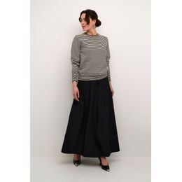 Kaffe Strickpullover Regular fit black offwhite