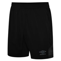 Umbro - "Vier" Shorts f&uuml;r Herren (Schwarz/Kohlen-Schwarz)