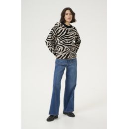 Kaffe Strickpullover Regular fit animal