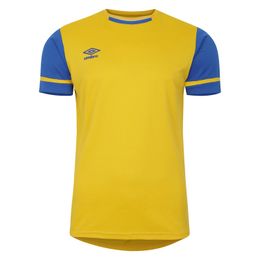 Umbro - "Cavelle" T-Shirt f&uuml;r Herren (Gelb/K&ouml;nigsblau)