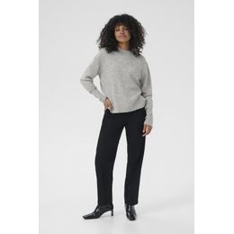 Kaffe Strickpullover KAstary Strickpullover Loose fit light grey