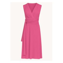 &Auml;rmelloses Jerseykleid &bdquo;Orchid&ldquo; mit Taillenband aus Viskose und Elastan