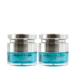 Marine Glow + Vitamin C-Konzentrat Creme 50ml Marine Collagen Nachtcreme 50ml