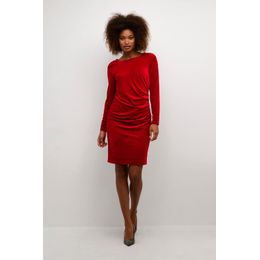 Kaffe Kleid Slim fit red
