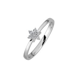 Lyomi Ring 585/- Wei&szlig;gold 7 synth. Diam. 0,13ct.