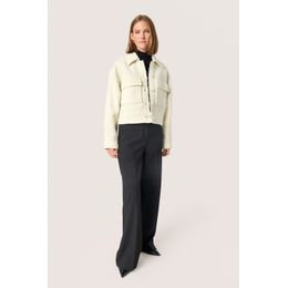 Soaked in Luxury Jacke Casual fit Whisper White