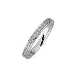 Lyomi Ring 585/- Wei&szlig;gold 21 synth. Diam. 0,24ct.