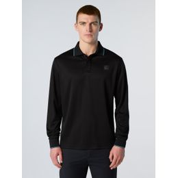 North Sails Polo shirt Coolmax piqu&eacute; long-sleeved