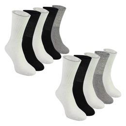 Herren 10er Pack Mehrfachpack Sport Socken | Atmungsaktive Baumwolle Laufsohlen