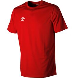 Umbro - "Club" Trikot f&uuml;r Herren kurz&auml;rmlig (Zinnoberrot)