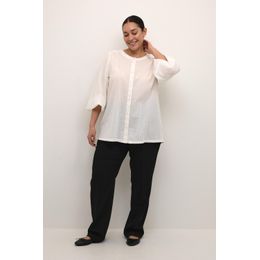 Kaffe Langarm - Hemd Loose fit Chalk white