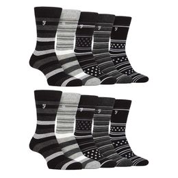 Farah Herren 10er-Pack Bunte Bambus-Socken